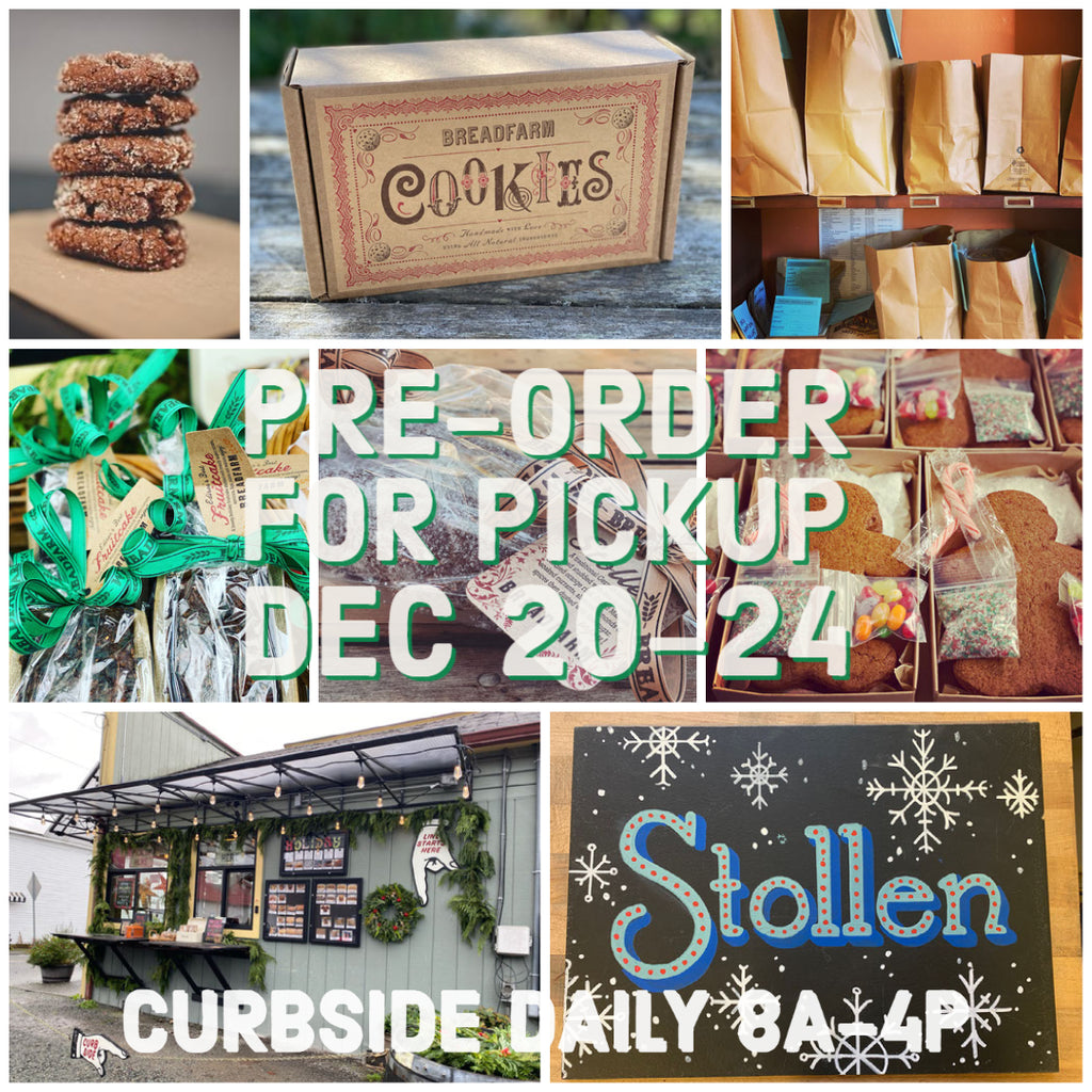 Holiday Pre-Order! Happening now!! – Breadfarm